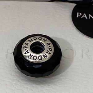 Pandora | Jewelry | Black Pandora Murano Glass Halloween Charm 7969 ...